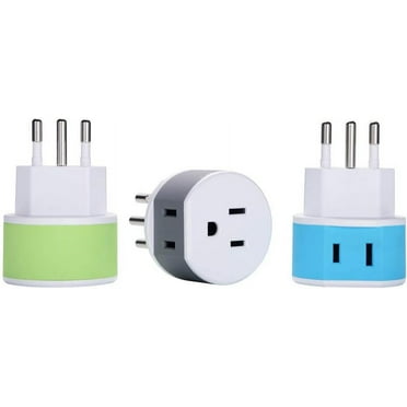 OREI Japan, Philippines Power Plug Adapter with 2 USA Inputs - Travel 3 ...