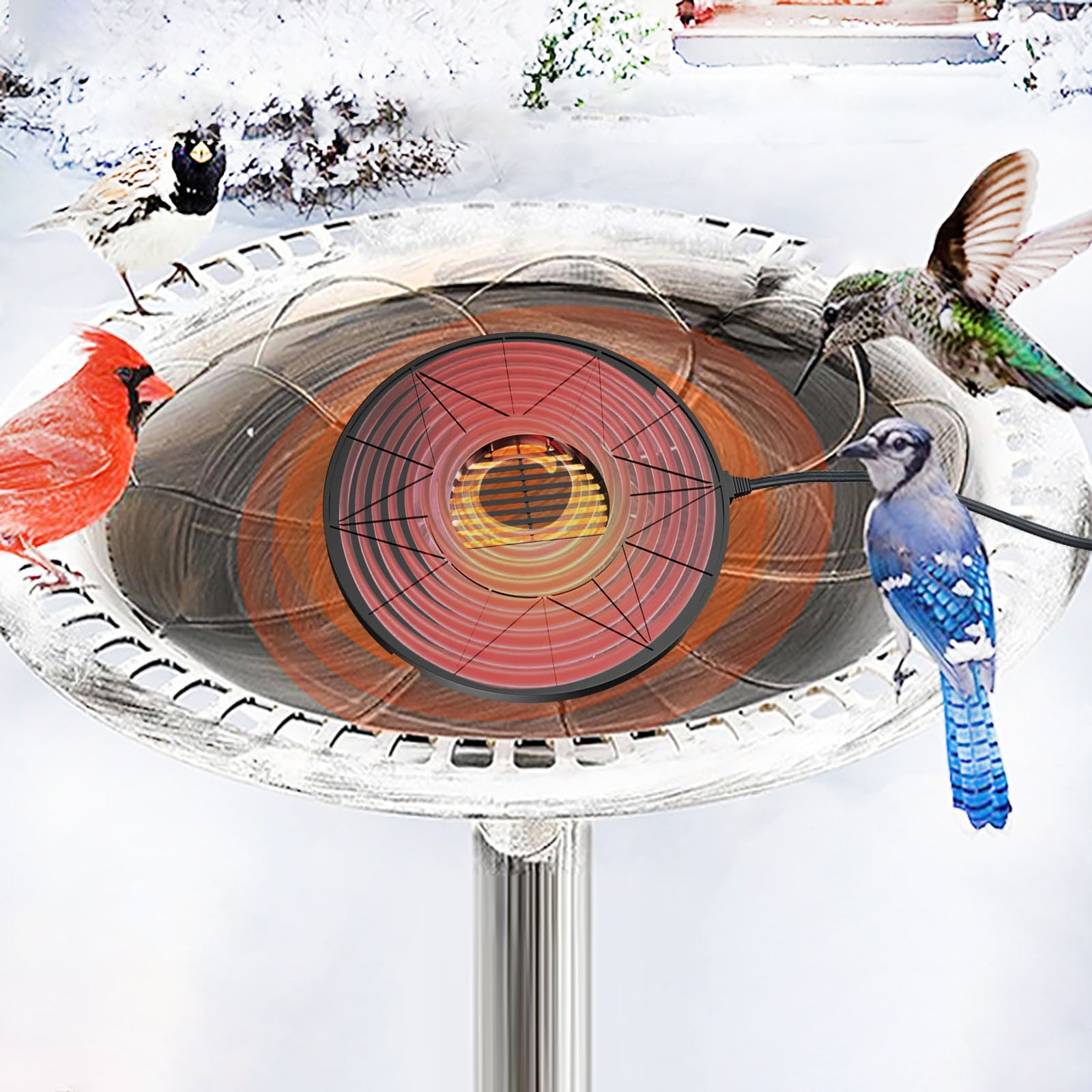 Click here for Unbranded Bird Baths For Outdoors heated Bird Bath... prices