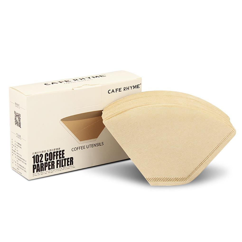Click here for Thinson 100pcs Coffee Filter Paper Natural Cone Co... prices