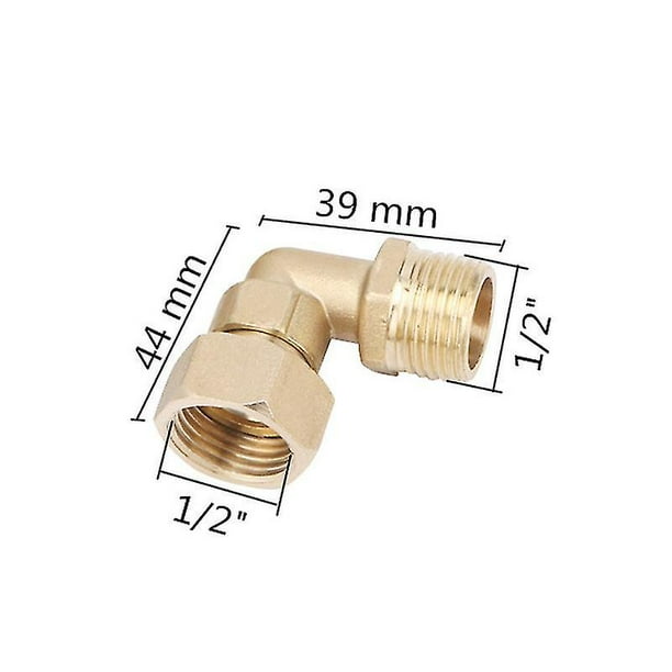 1/2" Male/female Thread Brass Connector Garden Water Connector Water ...