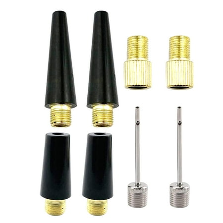 Ball Nozzle Adapter, Valve Connector Inflator Accessories for Air Pump ...