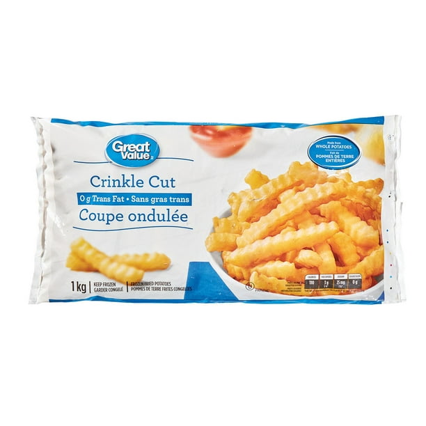 Great Value Crinkle Cut Fries - Walmart.ca