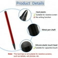 Capacitive and Resistive Red Stylus for Cricket Debut Smart/S3/S2 - Pen ...