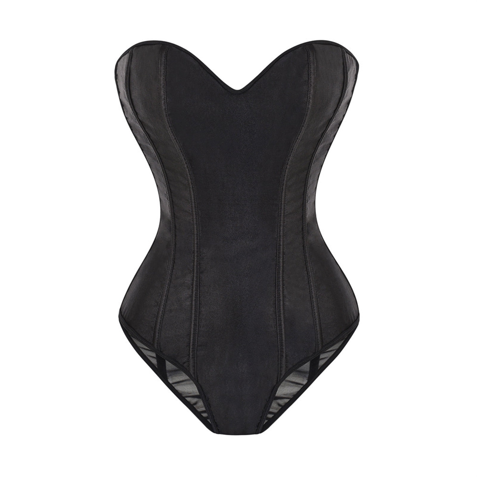 Click here for Soki Women Strapless Bodysuit Back Lace Up Jumpsui... prices