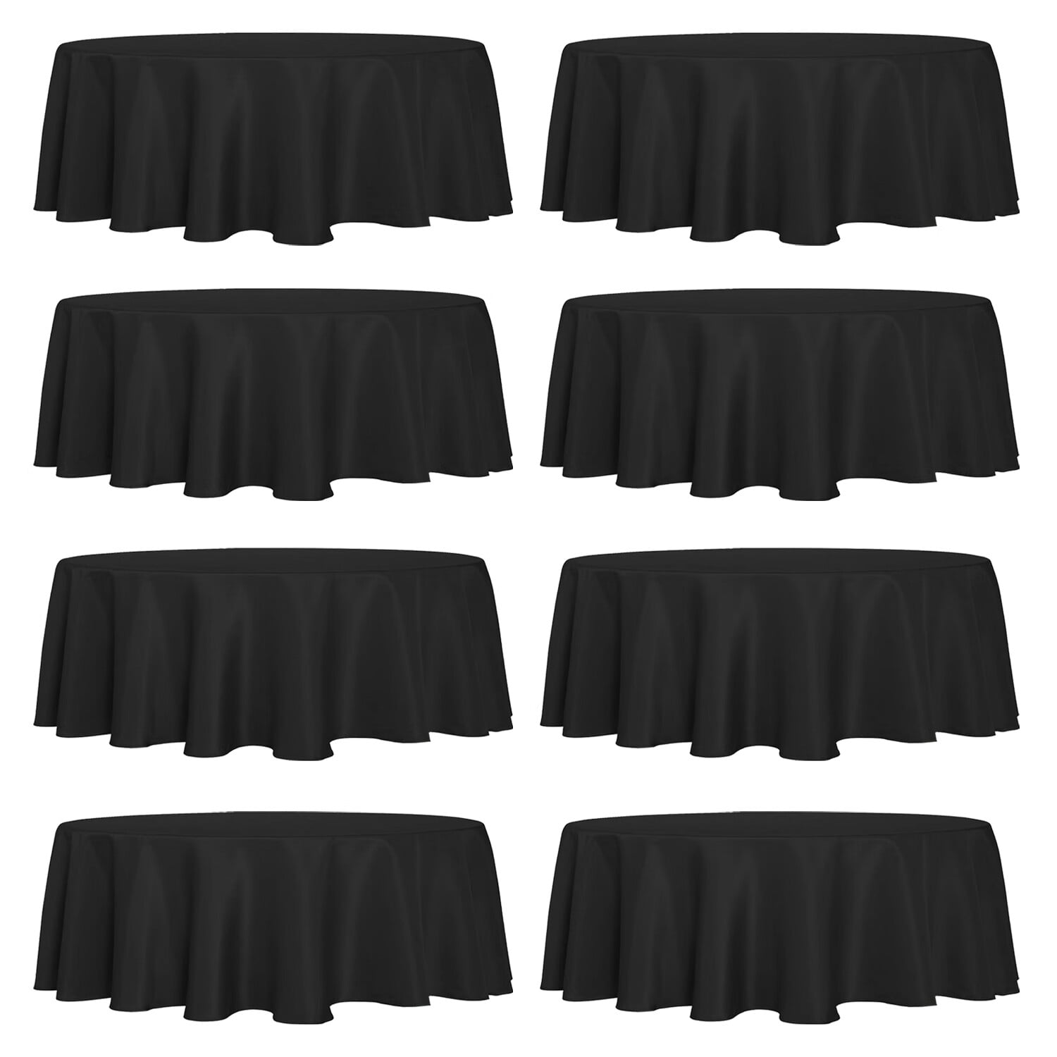 SANCUA Pack of 2 Sequin Tablecloth for Parties 60x84 Inch - Sparkle ...