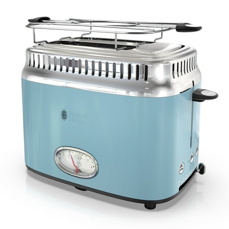 Russell Hobbs Retro Style 2-Slice Toaster, Heavenly Blue, TR9150BLR ...