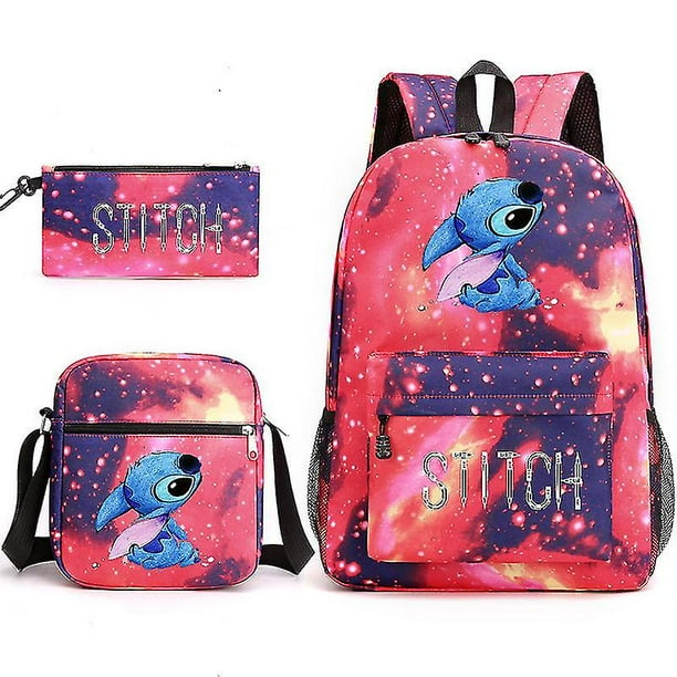 Lilo & Stitch Backpack Three-piece Set School Bag - Walmart.ca