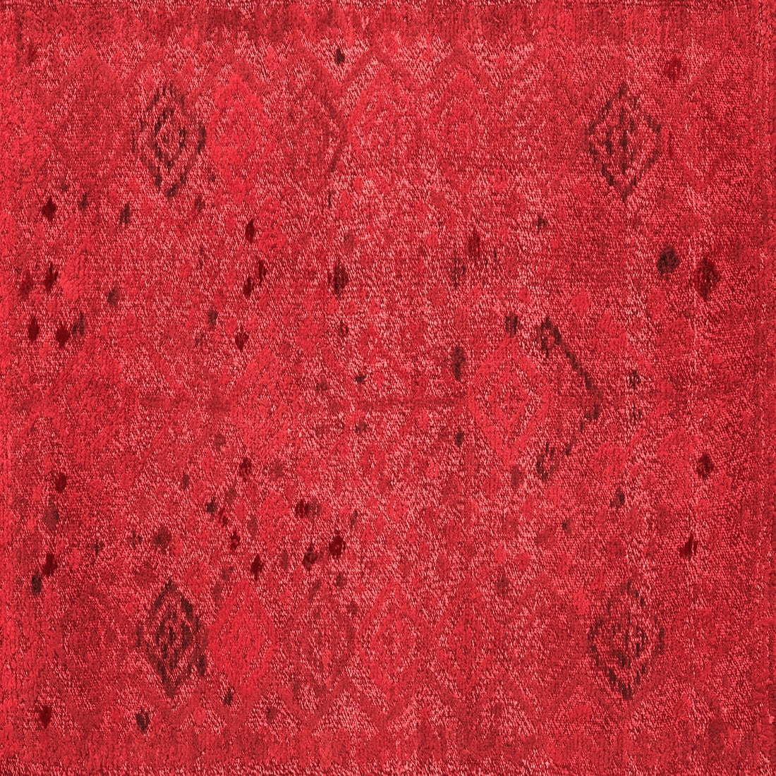Ahgly Company Indoor Square Abstract Red Modern Area Rugs, 8' Square ...