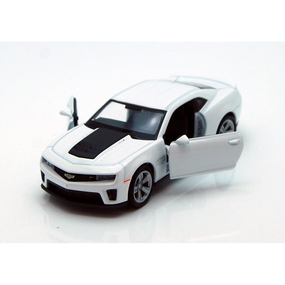 Chevy Camaro ZL1, White - Welly 43667 - 4.5" Long Diecast Model Toy Car ...