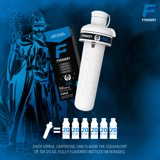 Cirkul Fission Blue Magic Raspberry Flavor Cartridge, Zero Sugar, Dairy ...