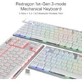 Redragon K621 Horus TKL Wireless RGB Low Profile Mechanical Keyboard ...