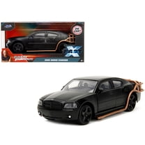 Dom's Dodge Charger R/T Matt Black "Fast & Furious" Movie 1/32 Diecast ...