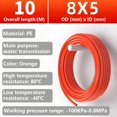 CERPXFF-Drip Irrigation Tubing OD 8mm x ID 5mm, Irrigation Water Pipe ...