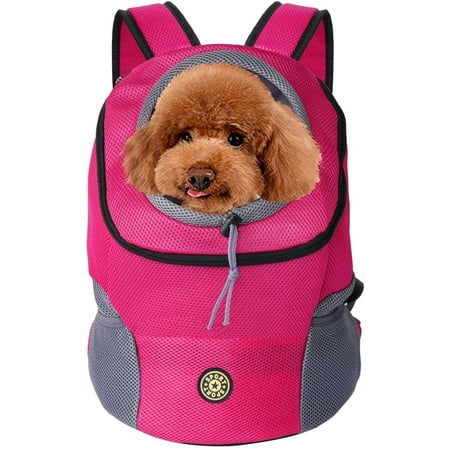 Products Pet Dog Backpack Carrier, Comfortable Adjustable Mesh Puppy ...