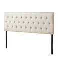 Zinus Trina Upholstered Metal Headboard, Taupe, Full - Walmart.com