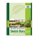 Ecology Sketch Diary, 11â â x 8.5â , 70 White Sheets, Medium Weight ...