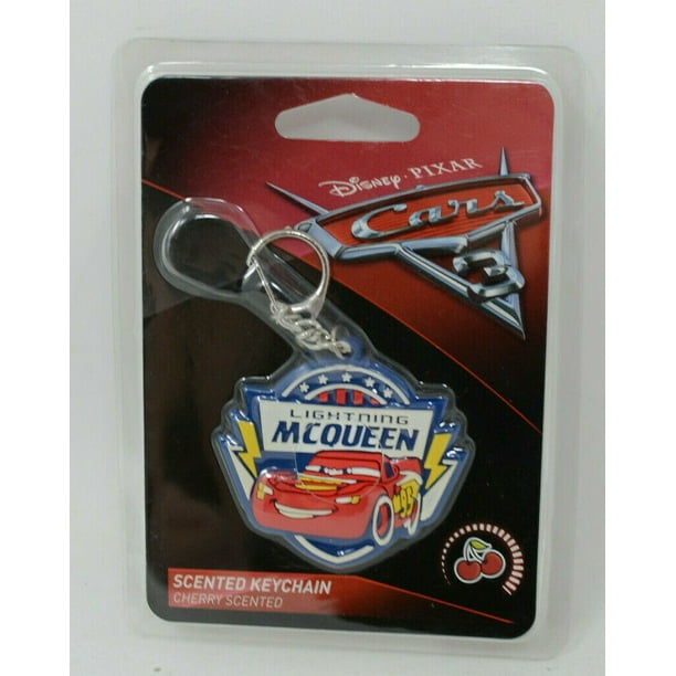 Disney Pixar CARS 3 Lightning McQueen Cherry Scented Keychain - Walmart.com