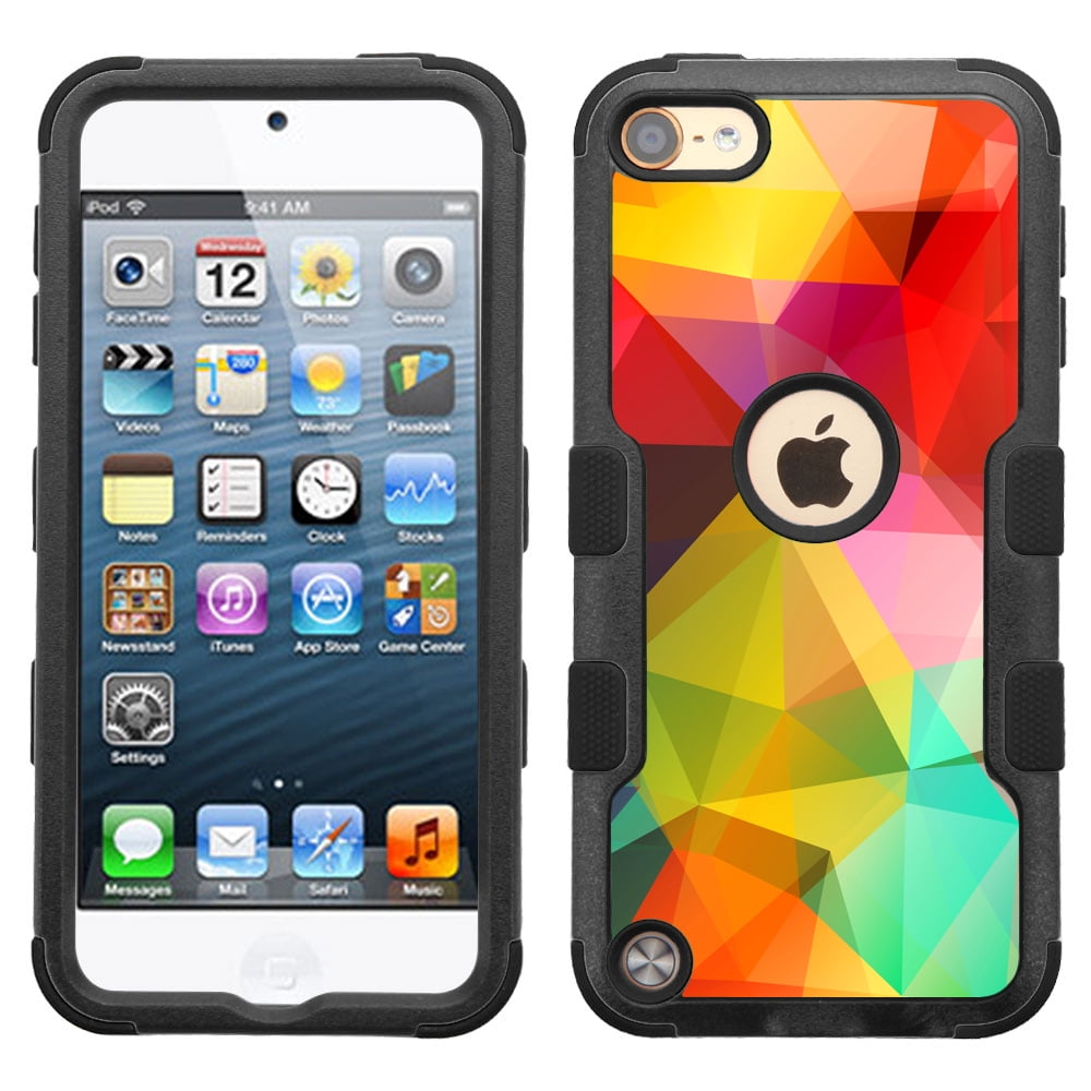 One Tough Shield ® 3-Layer Hybrid Case (Black w/Black Silicone) for ...