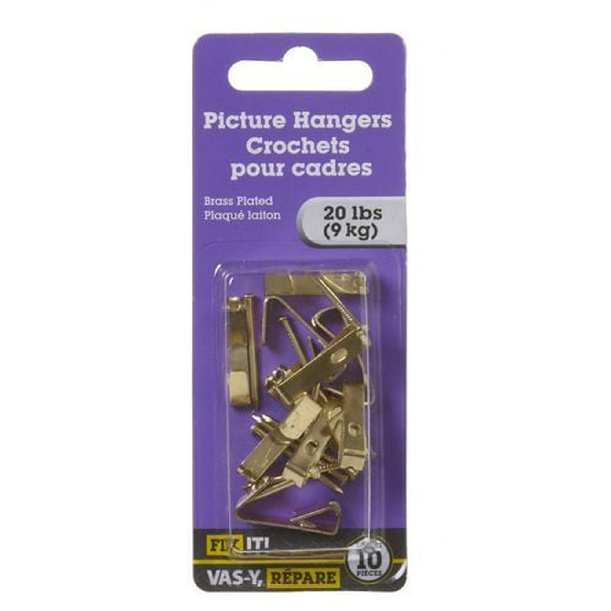 Click here for Hardware Essentials Brass Plated Picture Hanger 10... prices