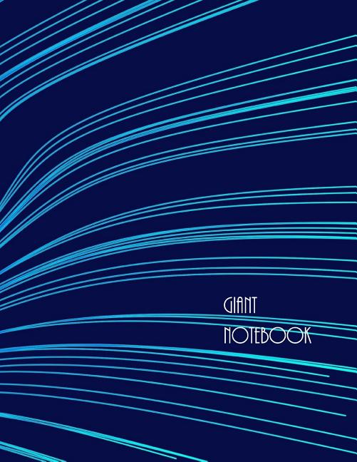 Giant Notebook: Jumbo Notebook, Journal, 500 Pages, 250 Ruled Sheets ...