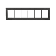 60"x12" Double Pane White Vinyl Transom Window Low-E Glass, Argon Gas ...