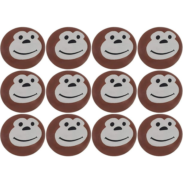 12 Pack of Adorable Little Monkey Squeeze Squish Toy - Walmart.com ...