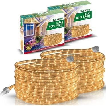 AmerTac Clear Indoor/Outdoor LED Rope Light Kit - Walmart.com