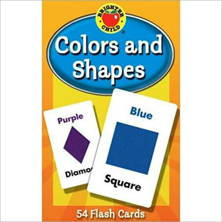 Carson Dellosa - Colors and Shapes Flash Cards - 54 Cards for Toddler ...