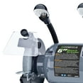 Genesis 1/2-HP 6-In. Bench Grinder with Lights and Eye Shields ...
