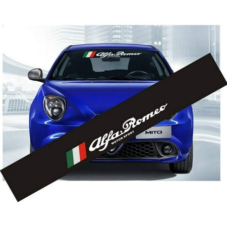 Car Windshield Sticker DIY Decoration, for Alfa Romeo Giulia Stelvio ...