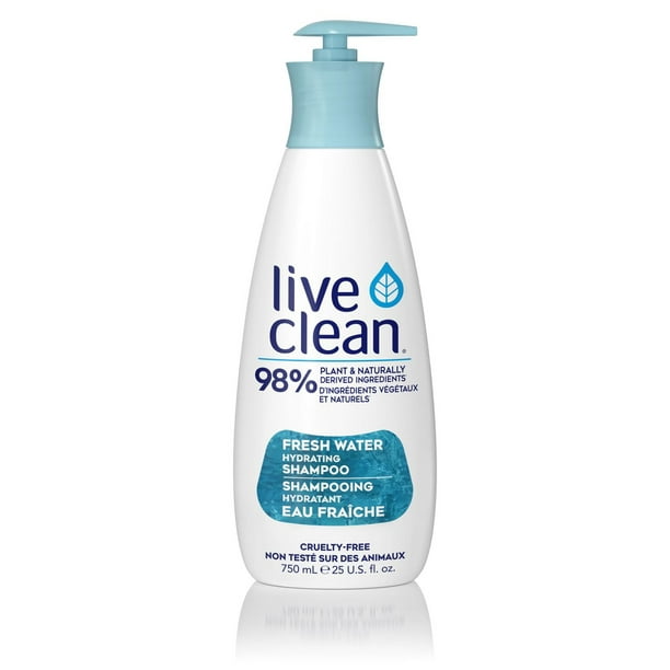 Live Clean Fresh Water Hydrating Shampoo, 750 mL, Shampoo - Walmart.ca