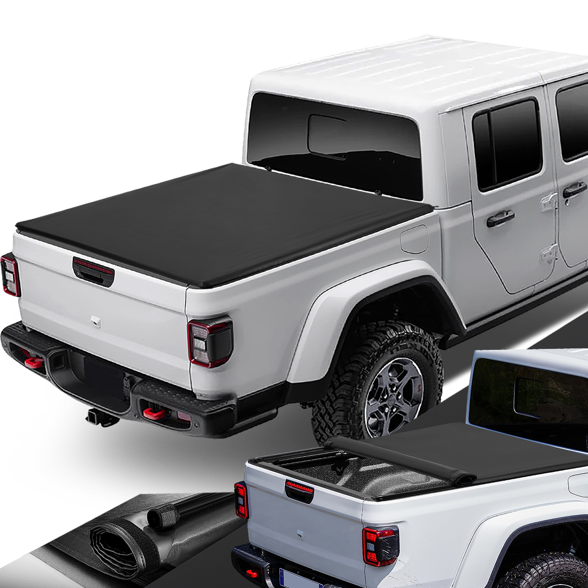 Jeep Gladiator Tonneau Cover Roll Up at Tonya Barnes blog