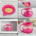 Ecolution Original Microwave Micro-Pop Popcorn Popper, Borosilicate ...