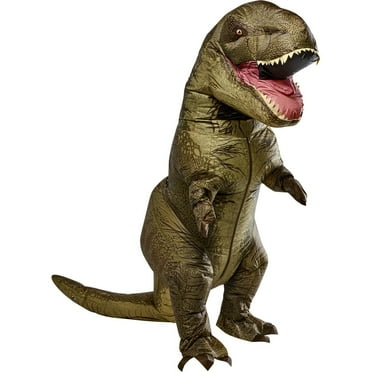 Jurassic World T-Rex Inflatable Halloween Costume for Adults, Adult One Size Fit, by Rubies ...