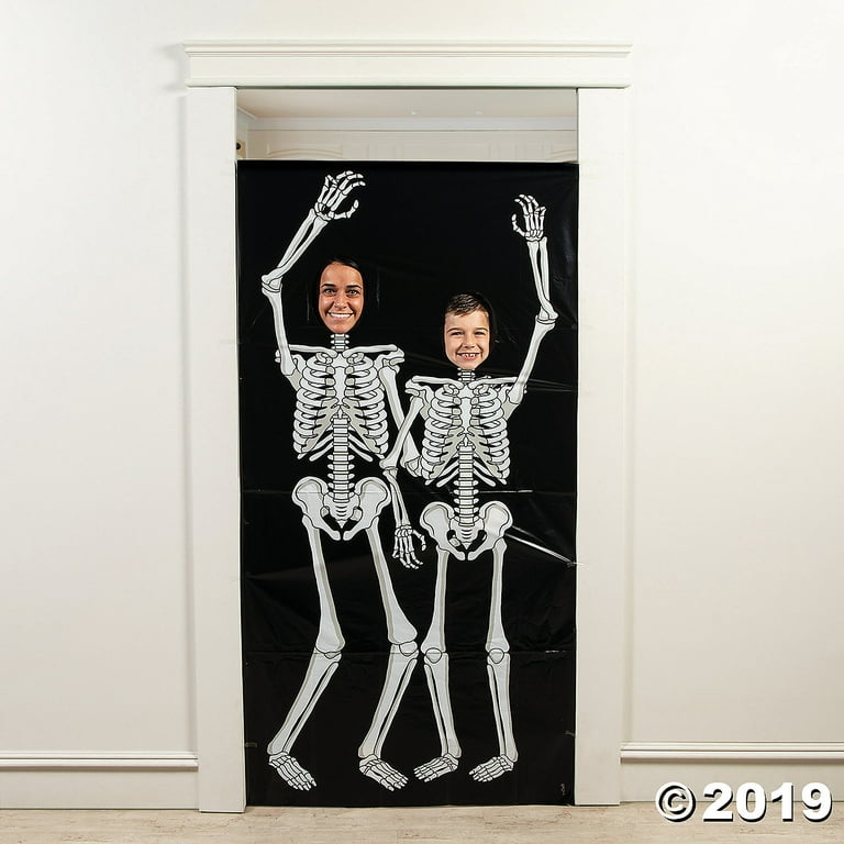Halloween Skeleton Door Decorations