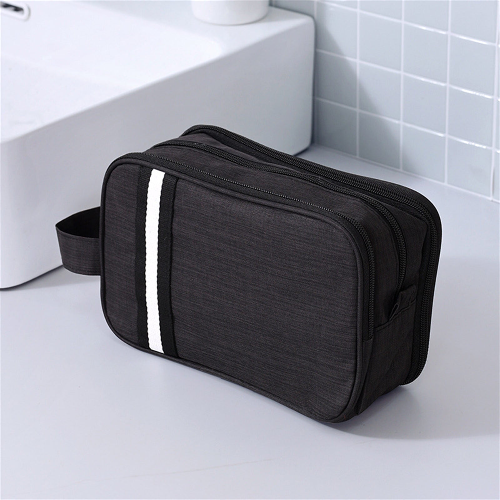 Click here for Qazbgdl Hanging Travel Toiletry Bag With Dry/Wet S... prices
