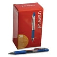 Comfort Grip Gel Pen, Retractable, Medium 0.7 Mm, Blue Ink, Clear/blue ...