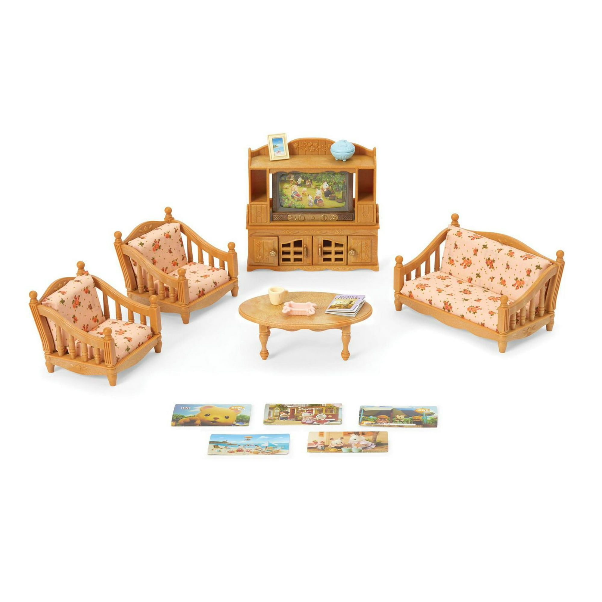 Click here for Calico Critters Comfy Living Room Set  Dollhouse F... prices