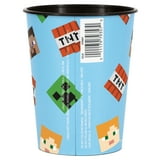 Minecraft Party Plastic Cup, 16 fl oz, 1ct - Walmart.com
