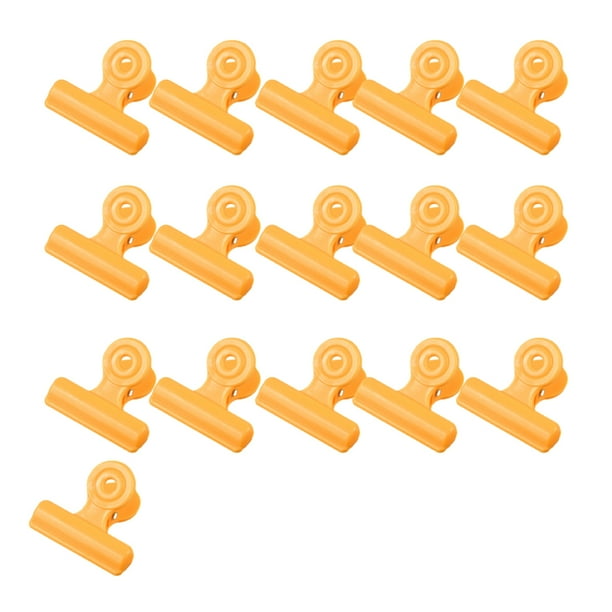 freestylehome 16 Pieces Bag Chip Clips Food Binder Paper Clamp Spring ...