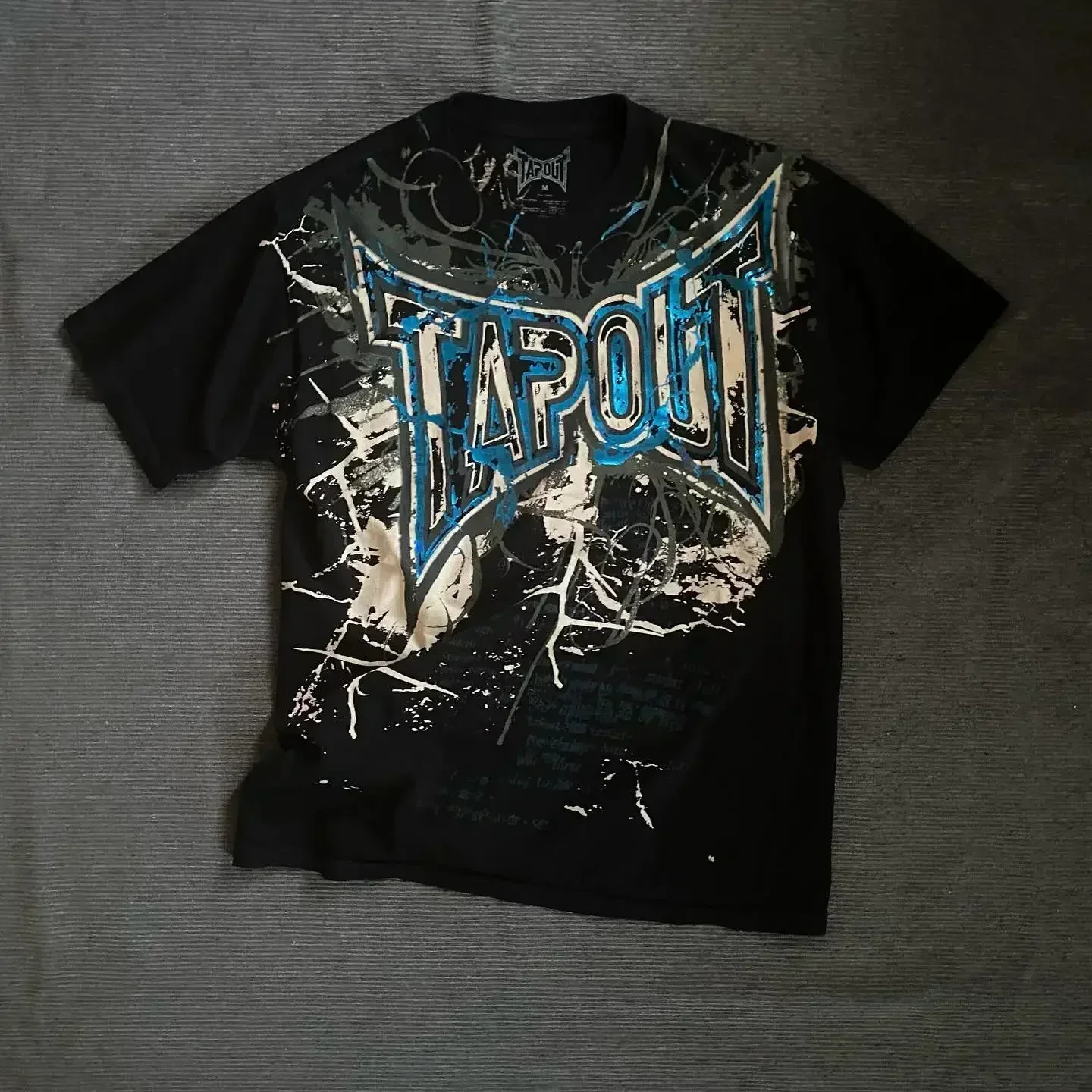 Click here for Yuchufengca Streetwear Tapout T Shirt Y2k Punk Hip... prices