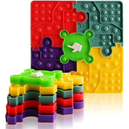 IGUOHAO Pop Fidget Gmae Toy,Big Fidget Popper Games Push Bubble Chess ...