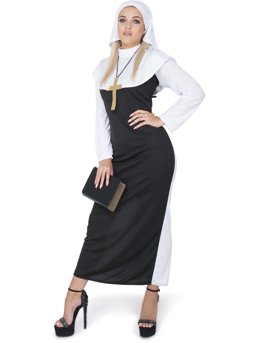Karnival Costumes Faithful Nun Women's Costume Small 6-8 - Walmart.com