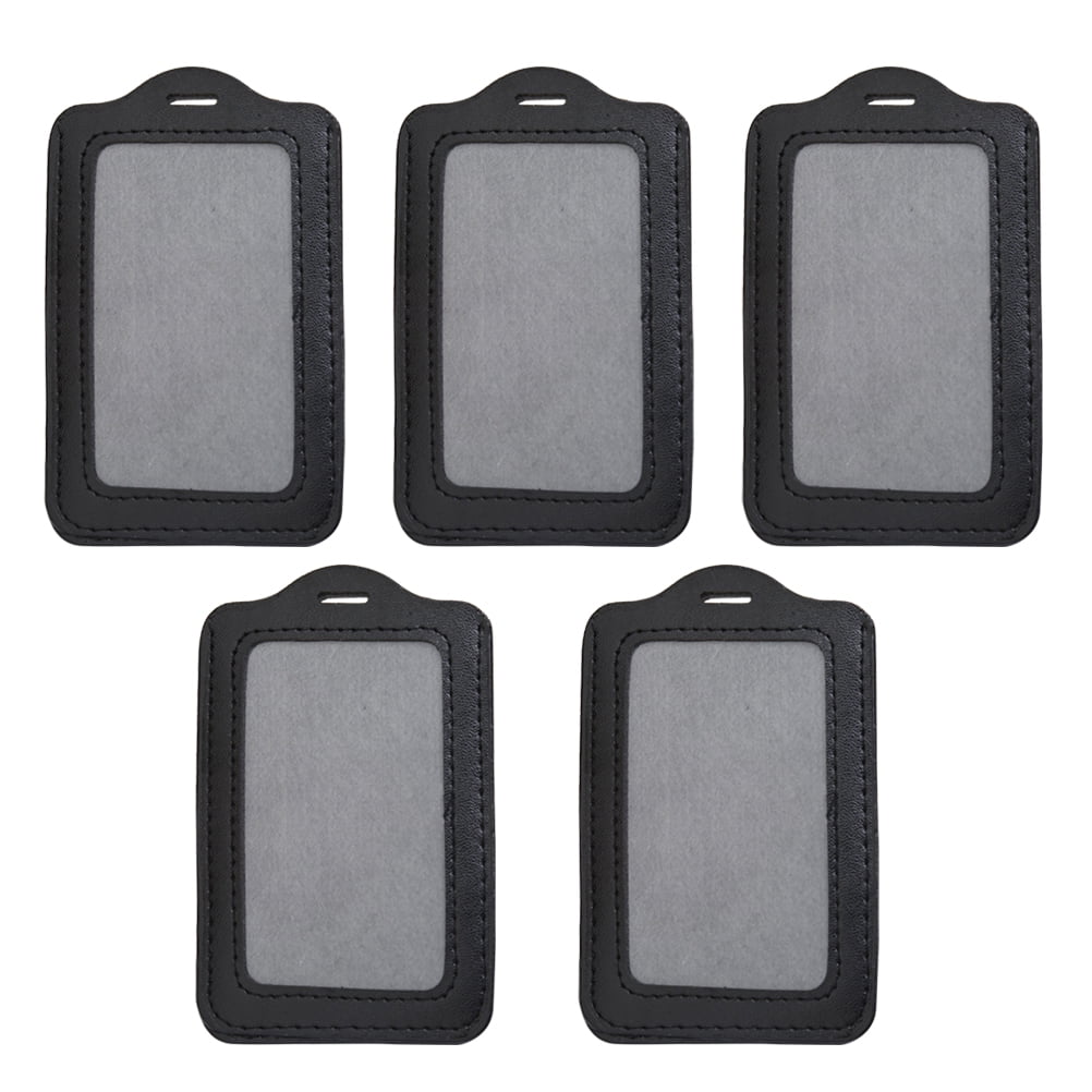 Click here for Masteelfca 5pcs Vertical Style Pu Leather Id Badge... prices