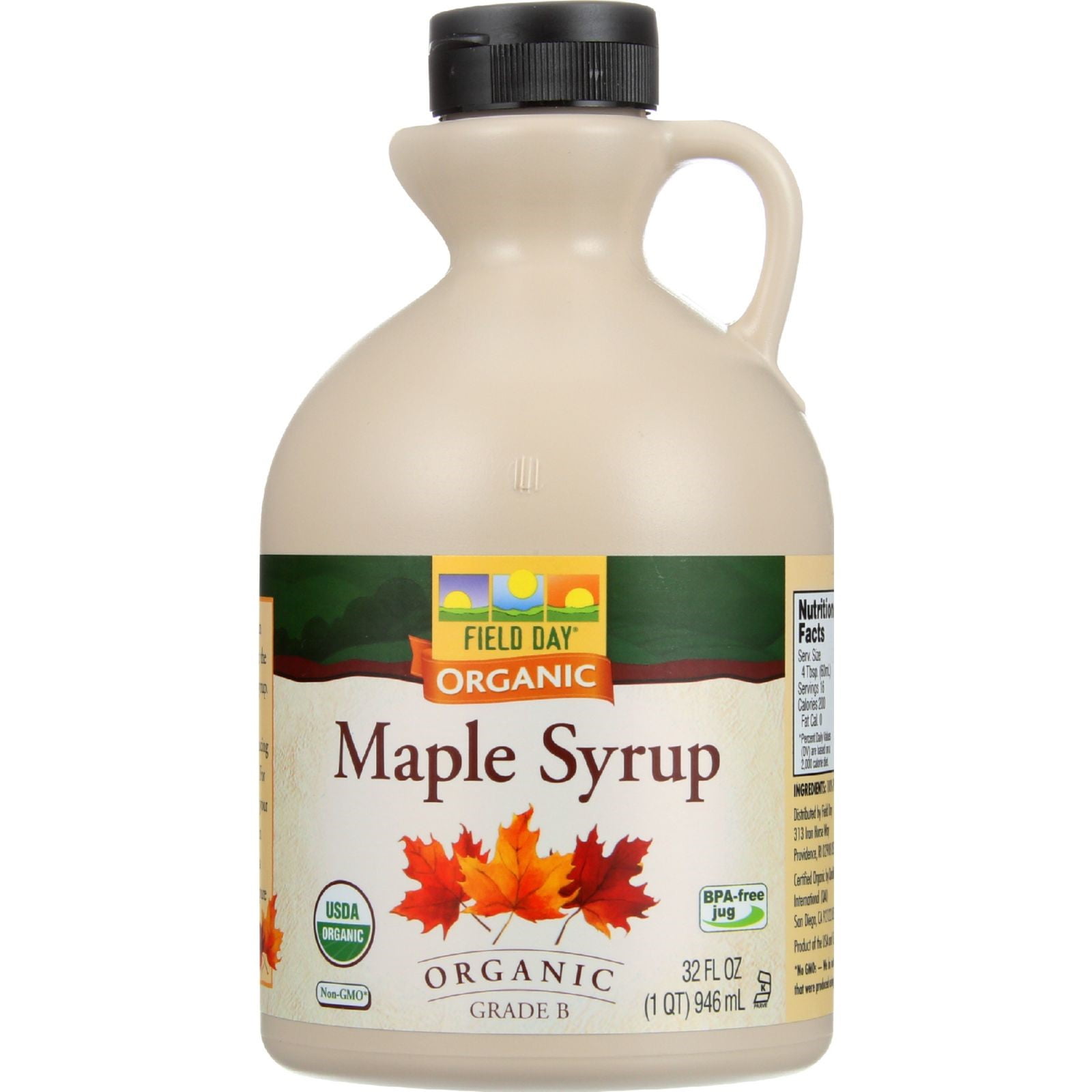 Field Day Ground B Maple Syrup (6x32OZ ) - Walmart.com