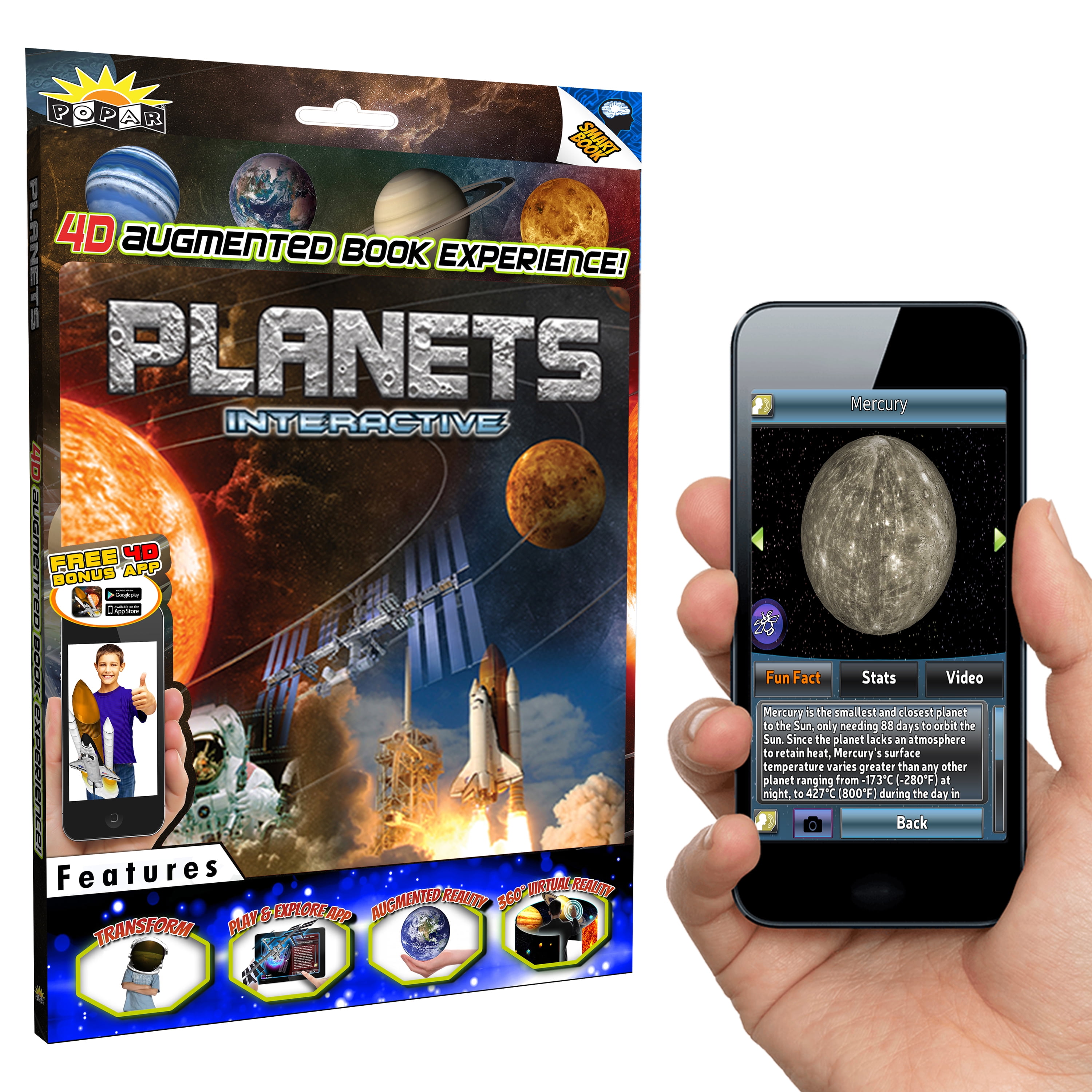 Planets Interactive Book With 4D Educational App - Walmart.com