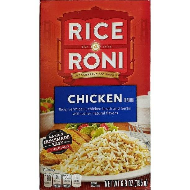 Rice-A-Roni CHICKEN Flavor 6.9oz (6 pack) - Walmart.com - Walmart.com
