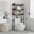 vidaXL Washing Machine Shelf Laundry Room Storage Utility Rack ...