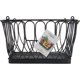 Pfaltzgraff® Basics Metal Loop Stack Wire Basket in Antique Black ...