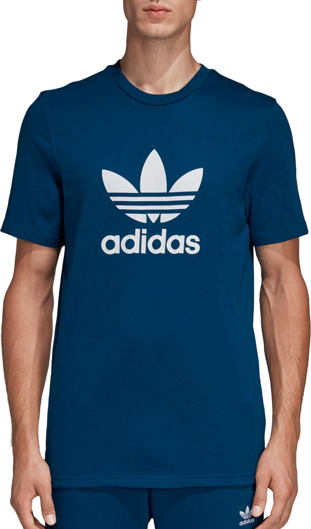 Adidas Originals Mens Trefoil Graphic T Shirt
